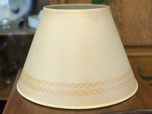 parchment shades for aladdin lamps